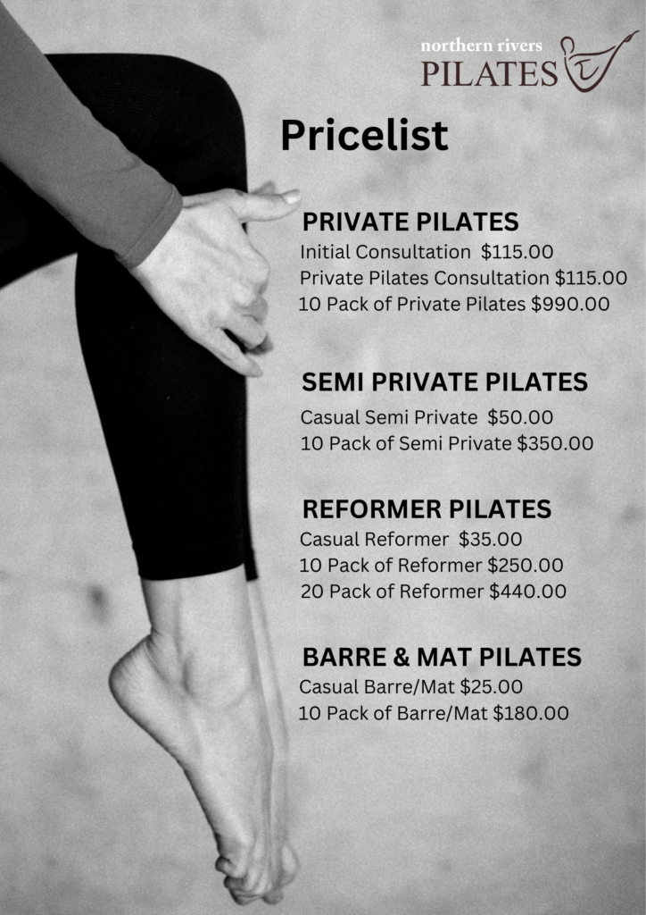 Pilates classes - Northern Rivers Pilates